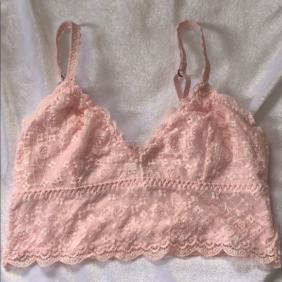 Gilly Hicks | Intimates & Sleepwear | Light Pink Bralette | Poshmark